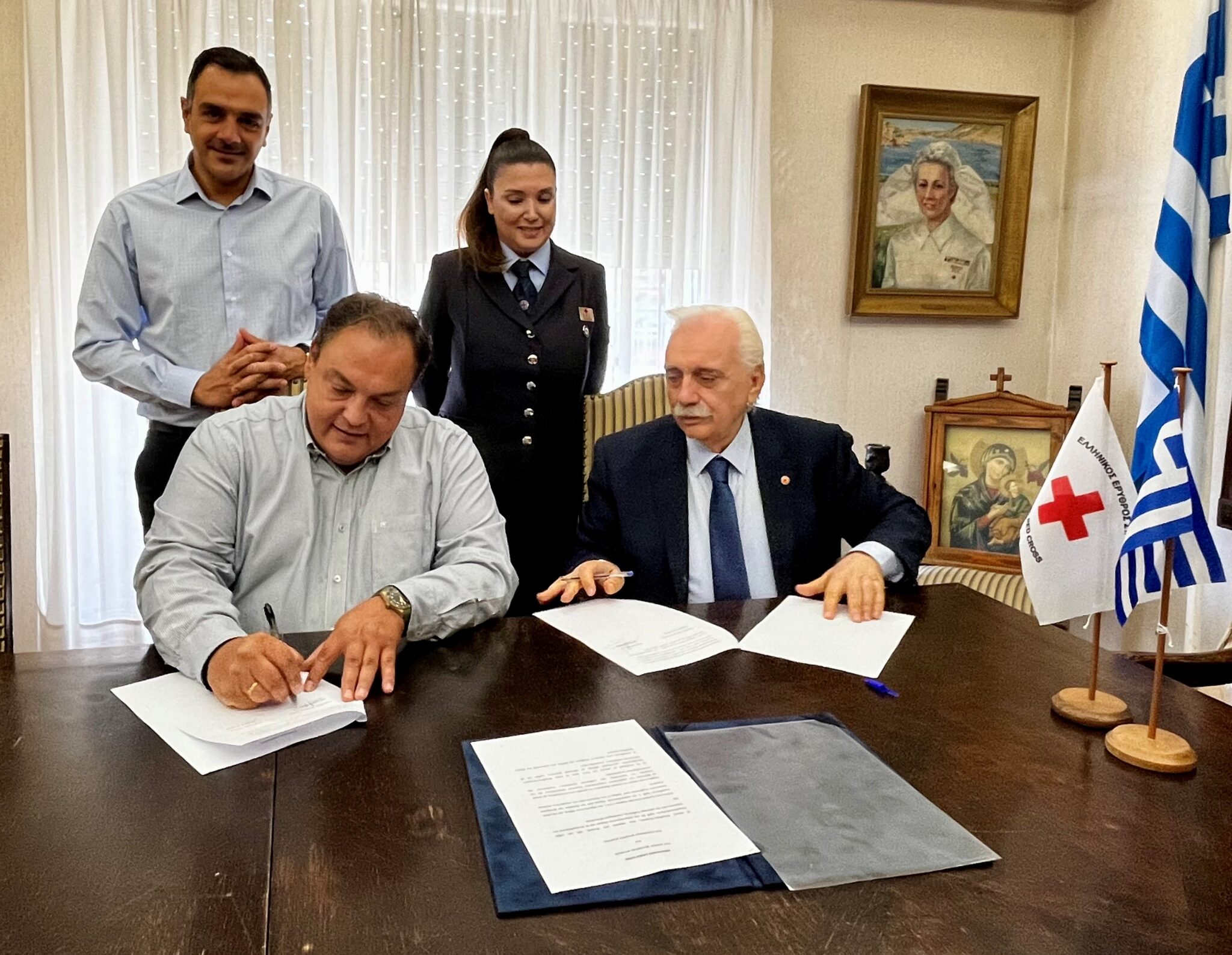 Υπογραφή Μνημονίου Συνεργασίας με τον Ελληνικό Ερυθρό Σταυρό - Δήμος ...